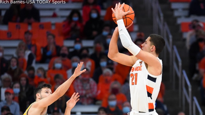 Kouwe confident in Syracuse basketball despite Colgate loss - The Juice ...